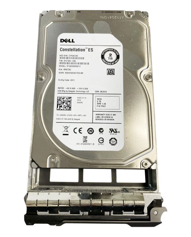 Жесткий диск Dell 835R9 2Tb SATAIII 3,5" HDD