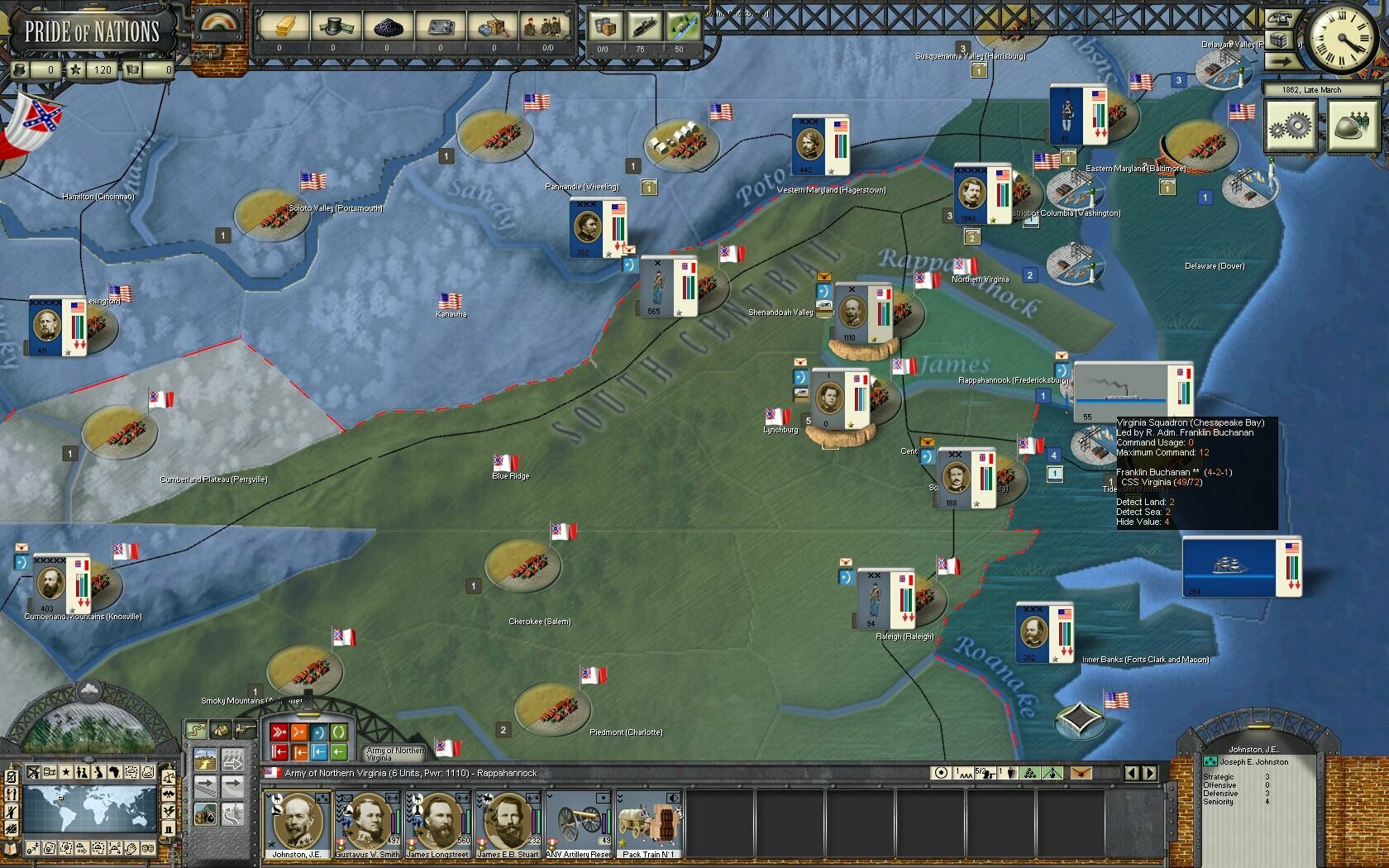 Pride of Nations - American Civil War 1862 DLC Steam Ключ • Активация Steam
