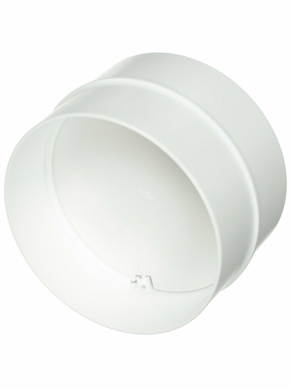 Соединитель вентиляционный Event 100 мм с обратным клапаном, пластиковый круглый фитинг для вентиляции 100СКПО