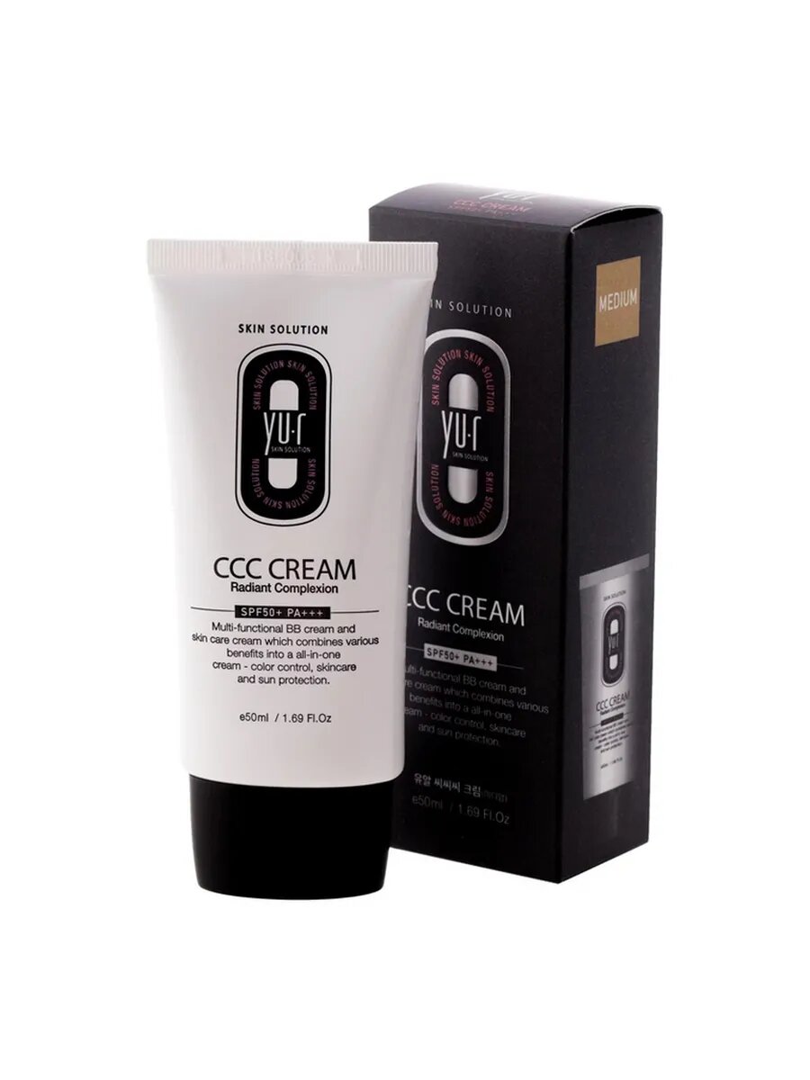 Yu.r ССС Cream Medium, SPF50+ Корректирующий крем для 50 мл