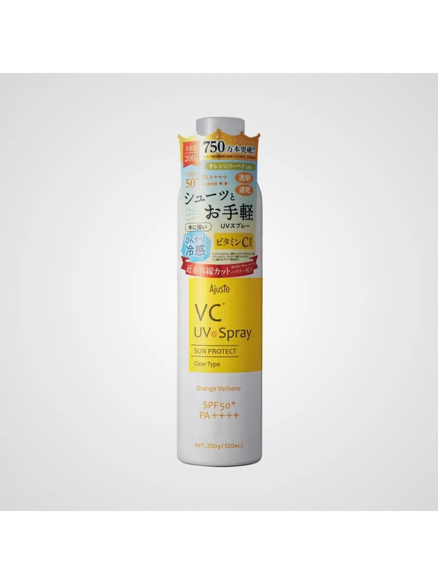 C UV SPRAY SUN PROTECT CLEAR TYPE SPF 50/PA++++ Спрей 200 гр