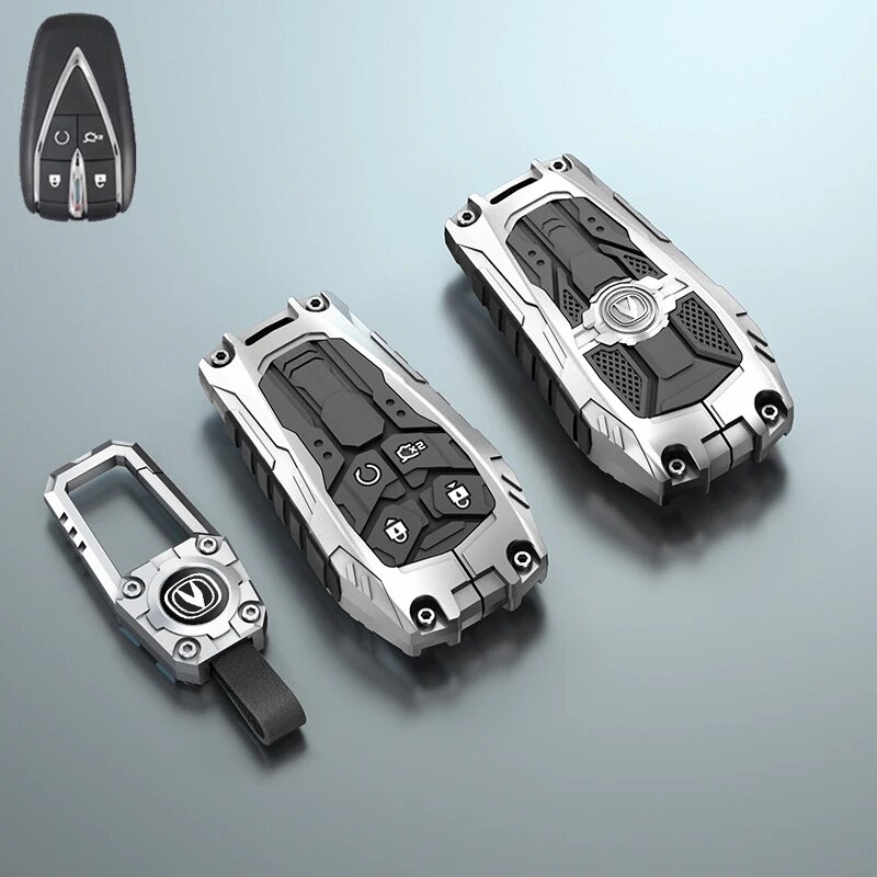 Чехол для ключа Changan silver, UNIT UNIK CS35PLUS CS55 PLUS