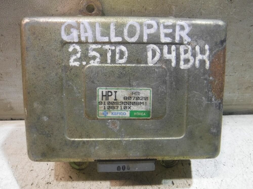 Блок управления двигателем Hyundai Galloper