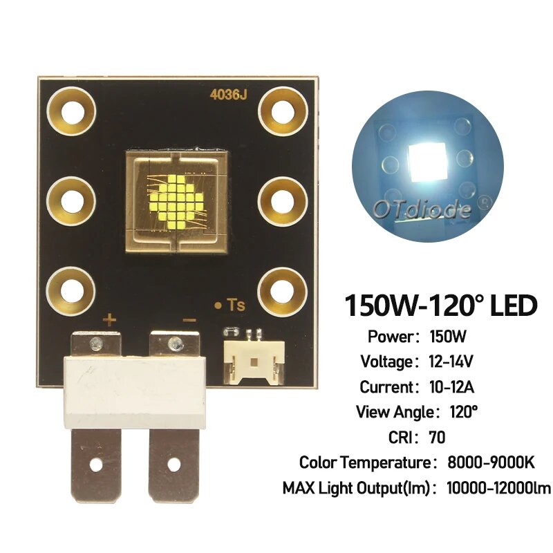 LED лампа OTdiode 150W 120° Белый