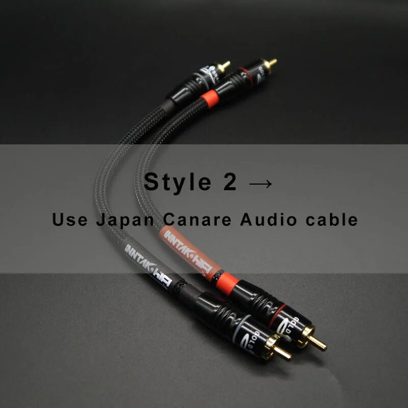 Аудиокабель RCA-RCA INNTAKHIFI NO1070, 2 м, Style 2