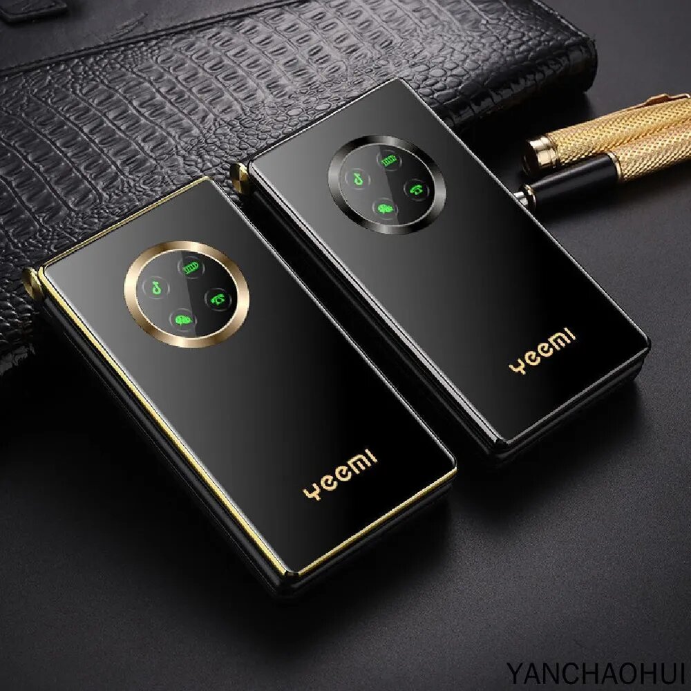 Мобильный телефон YeeMI, черный, 2 SIM, FM-радио, Bluetooth 4.0, 5900 мАч, 3 дюйма