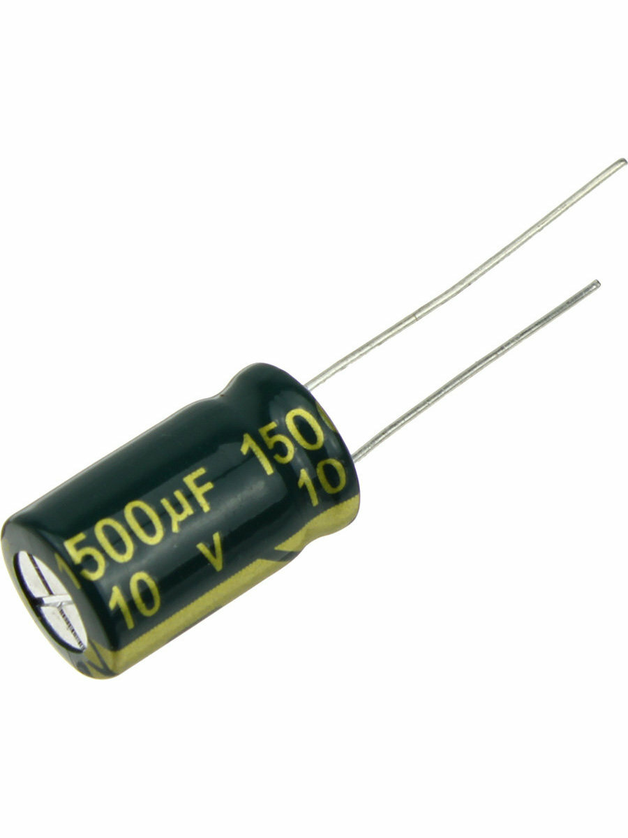 Конденсатор 1500/10V d10 h17 105C