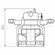 TRIALLI CF800451 Суппорт торм. для а/м Honda CR-V III (06-)/IV (12-) зад. лев. d...