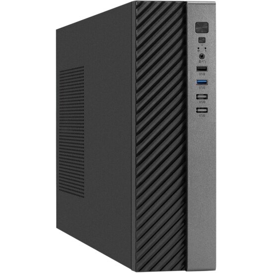 Корпус Desktop Exegate MI-302U-350 (mATX, TPS350 8см, 1*USB+1*USB3.0, HD аудио, черный)