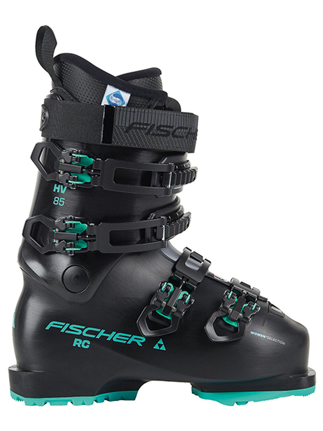 Горнолыжные ботинки Fischer RC 85 XTR GW Celeste Black 25/26 , для женщин , черный