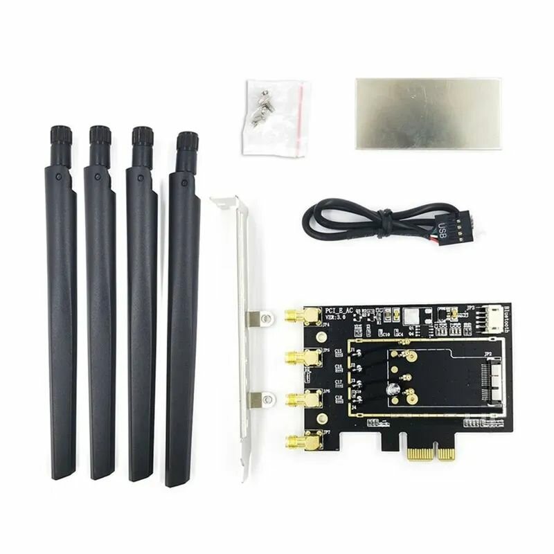 BCM94360CS2 Настольный адаптер беспроводной Wifi-карты PCIe BCM94360CSAX BCM94331CD