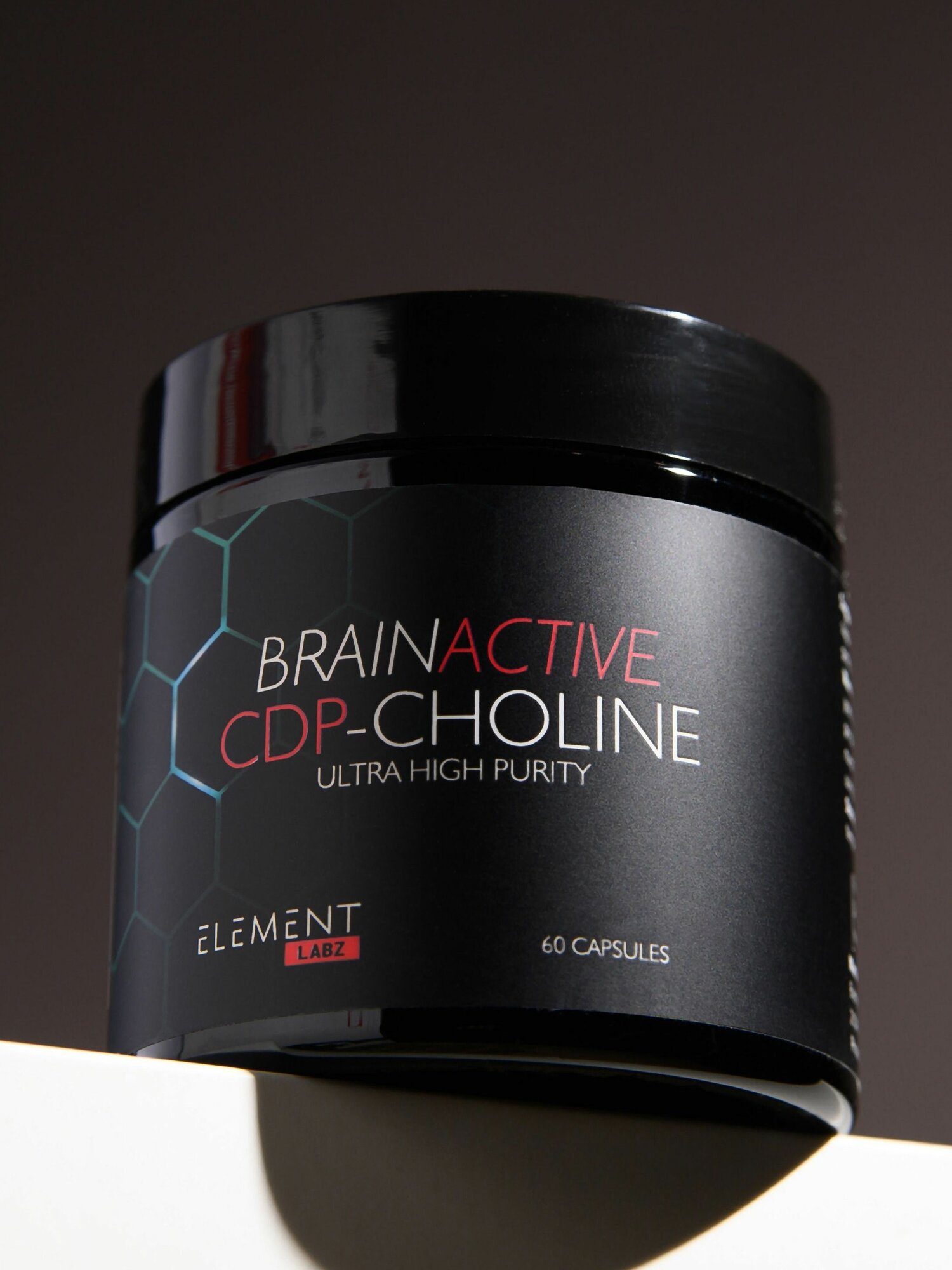 BrainActive Citicoline (CDP-Choline)/Цитиколин (ЦДФ-холин), 400 мг ,60 капсул для координации внимания и памяти