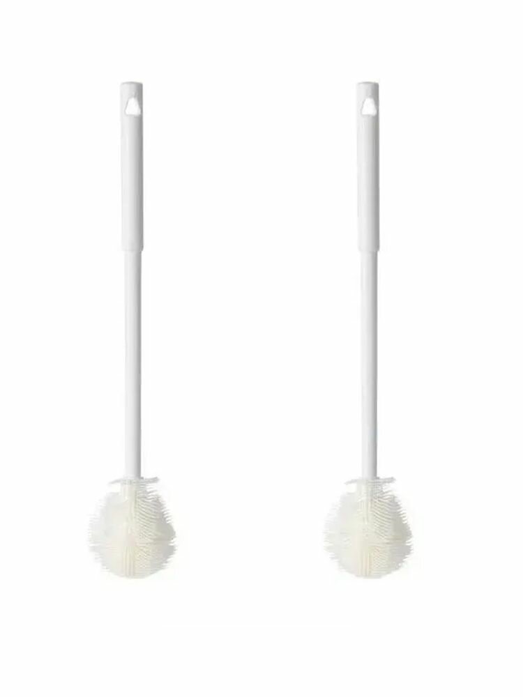 Ершик для бутылок, Щетка для уборки, бытовые чистящие средства, кружек, термосов, детских бутылочек, белый, 29 см, 2 шт