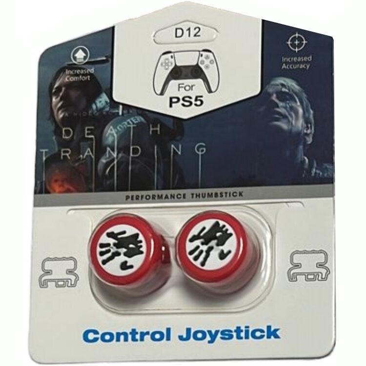 Control Joystick Death Stranding Силиконовые накладки на стики для геймпадов PS5 красные