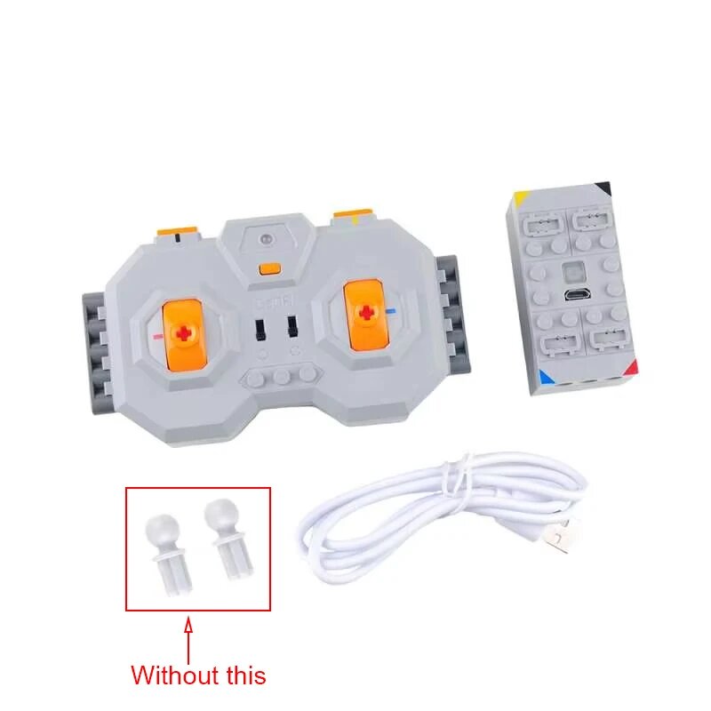 Белый LEGO Micro Motor — фото 1