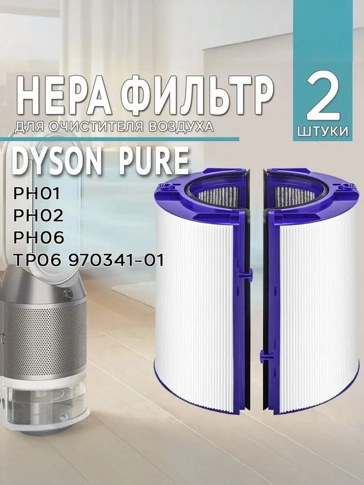 Фильтр для очистителя воздуха Dyson PH02, PH04, HP08, HP06, HP09, TP06 , TP09