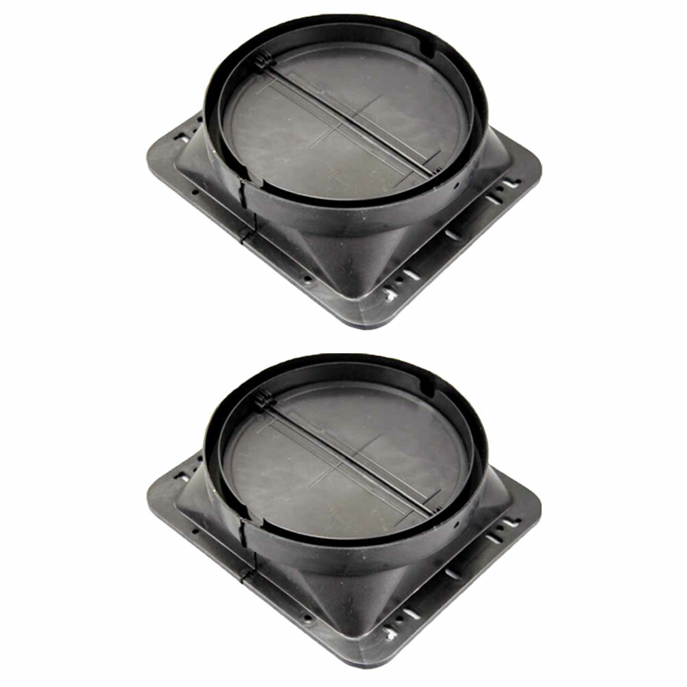 2PCS Клапан Противозадувной Для Кухонной Вытяжки Из Термостойкого ПП Материала 20 5x18 2 см