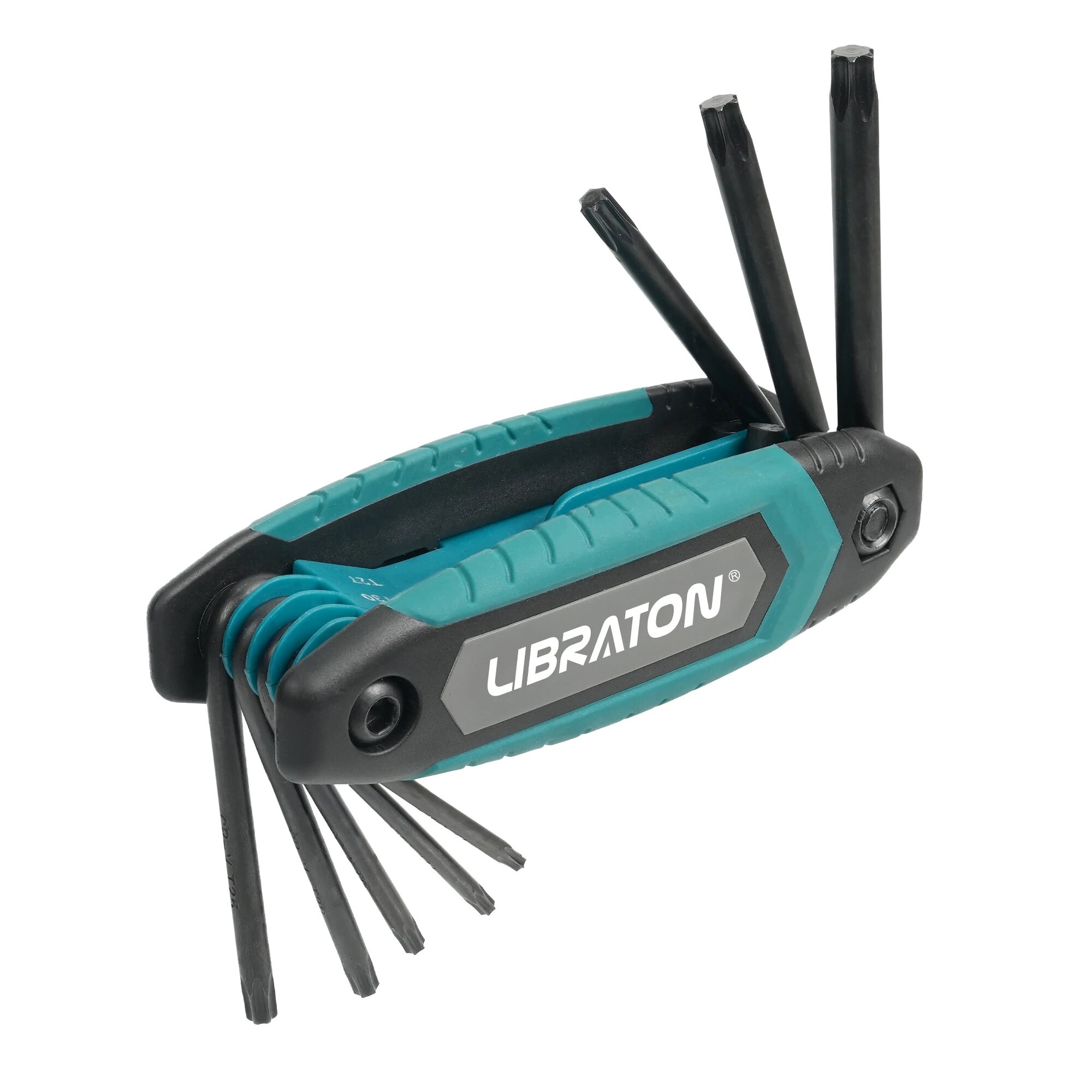 LIBRATON 8 в 1 складной шестигранный ключ Torx