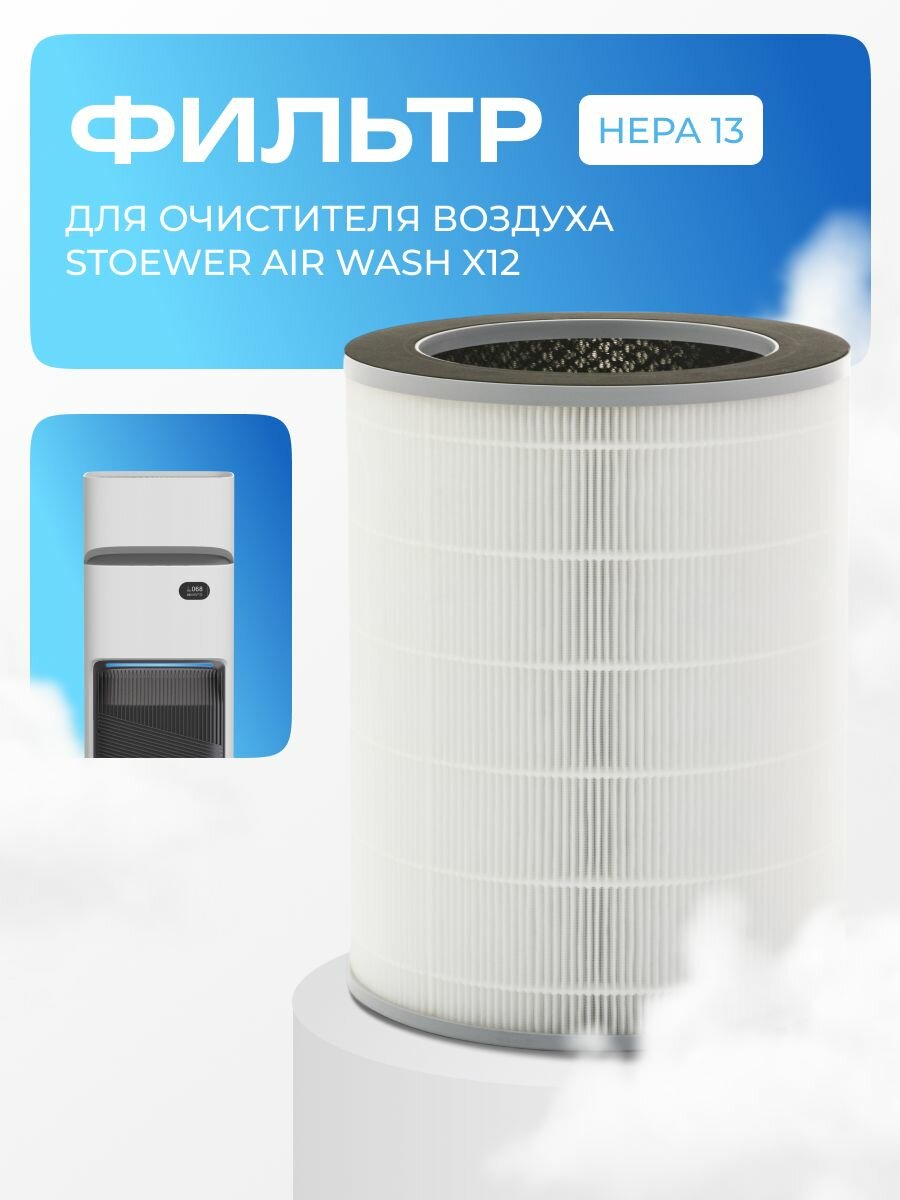 Фильтр HEPA 13 для климатического комплекса STOEWER Air Wash X12