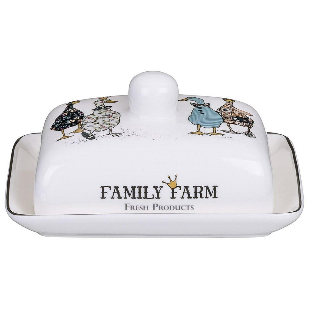 Масленка lefard "Family farm" 17*14*7,5 см