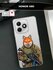 Чехол на Honor X8d / Хонор X8d с принтом Военный милитари лис, прозрачный