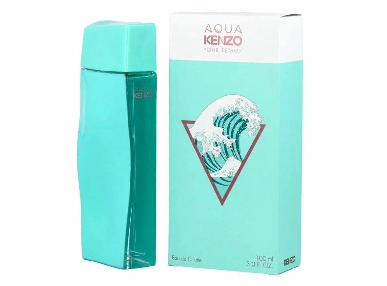 Туалетная вода Kenzo Aqua pour Femme 100 мл, цветочная, фруктовая