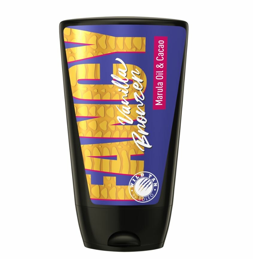 Soleo Бронзатор с маслом марулы и какао WILD TAN Fancy Vanilla Bronzer, 125 мл туба