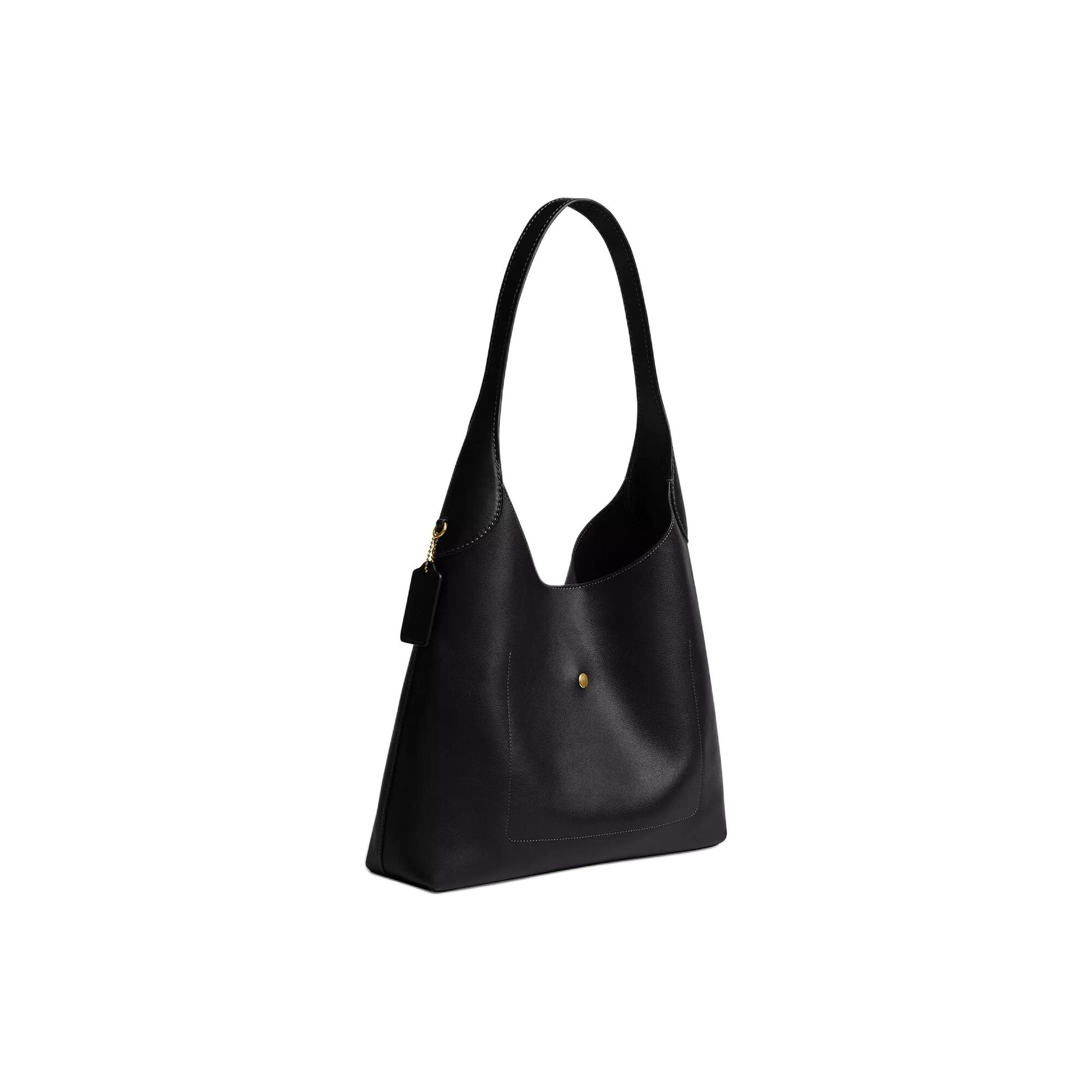 Сумка Coach Brooklyn, фактура матовая, black — фото 1