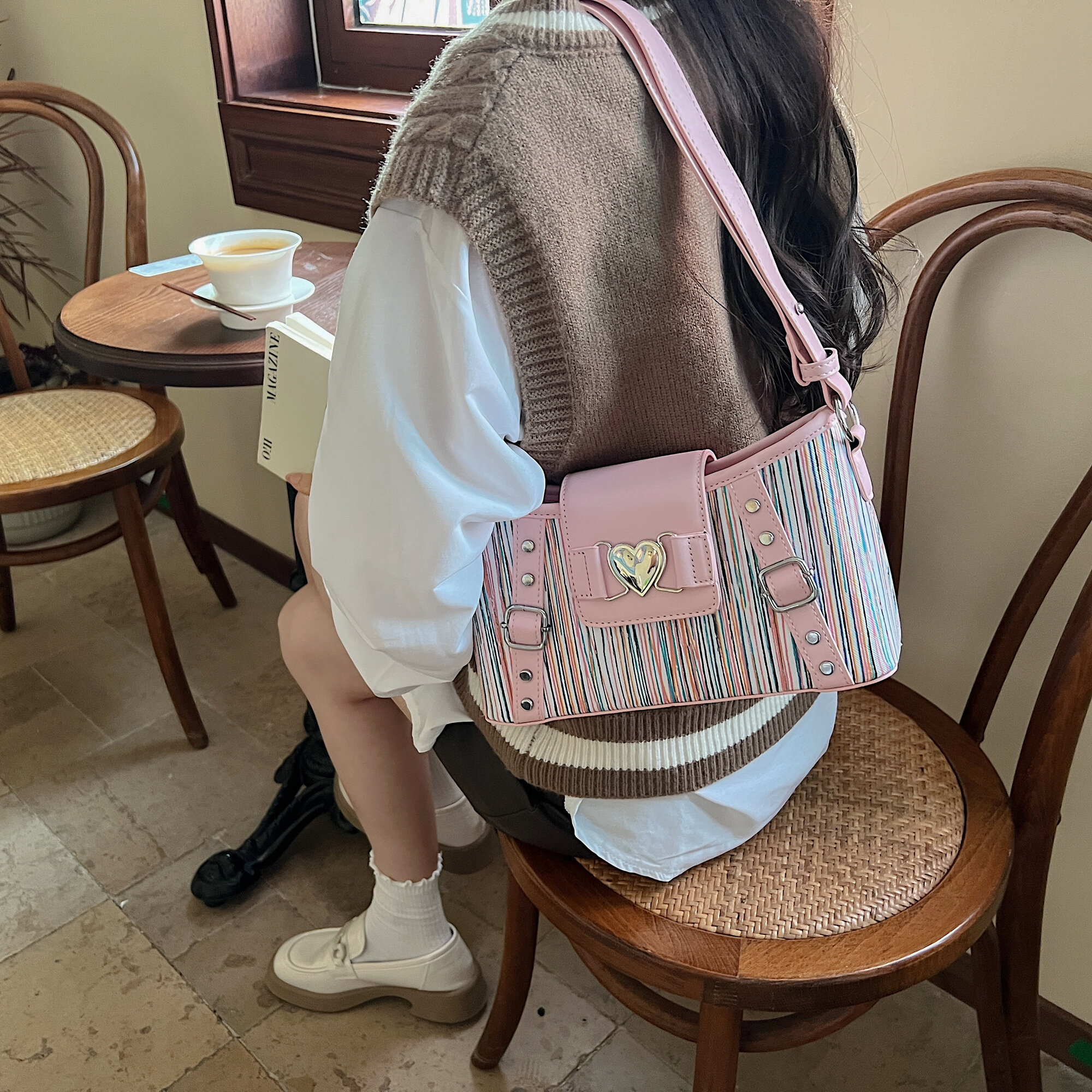 Сумка REDOO, розовый, — фото 1