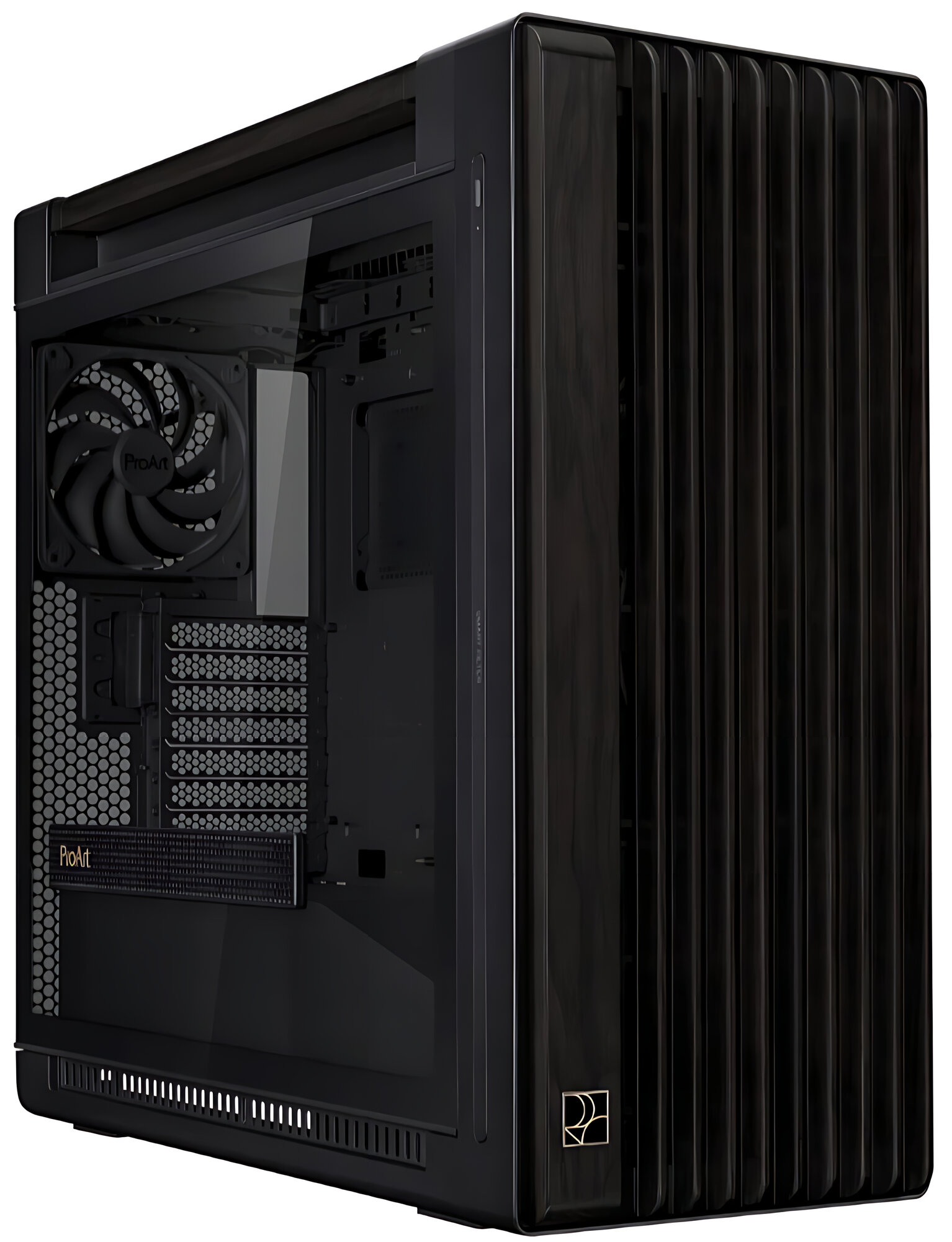 Корпус Midi-Tower ASUS PROART PA602 WOOD TG PWM Black (90DC00J0-B09010)