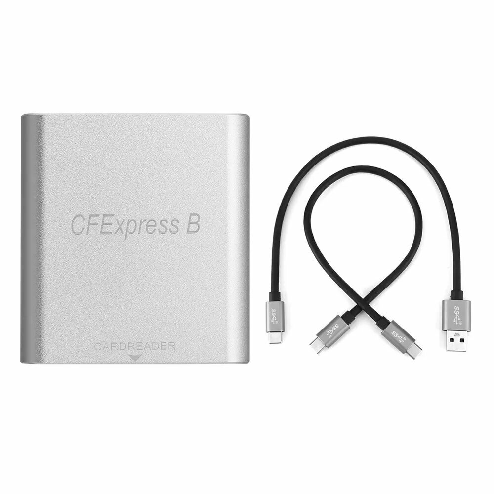 CFexpress-ридера USB 3.1 Gen 2, 10 Гбит/с, алюминиевый корпус