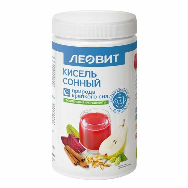 Кисель сонный Леовит банка 400г