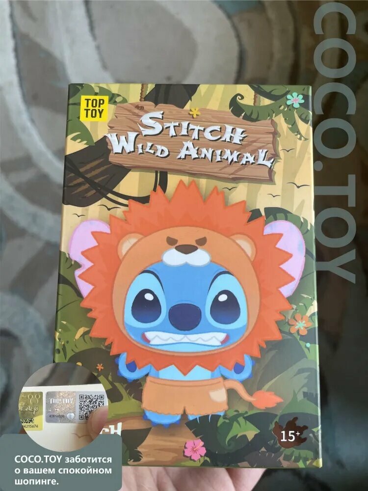 Лило и Стич Лабубу Labubu Stitch Игрушка сюрприз Blind Box stitch TOP TOY