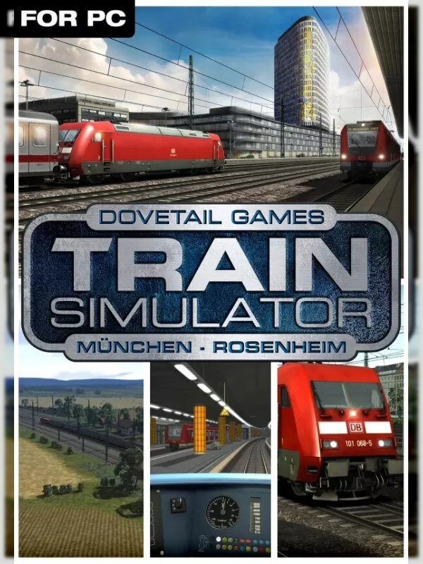 Train Simulator: Munich - Rosenheim Route Add-On DLC, РФ и СНГ