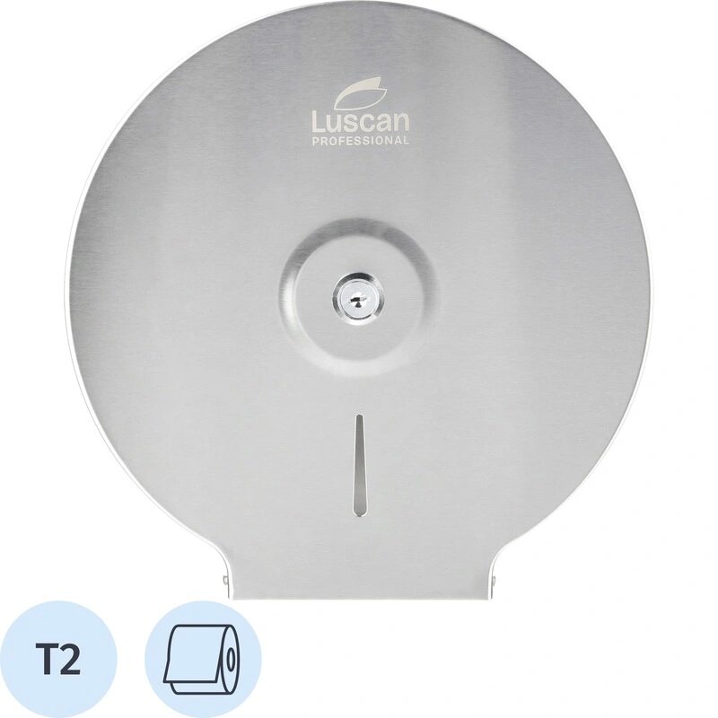 Диспенсер для туалетной бумаги рул Luscan Professional мет