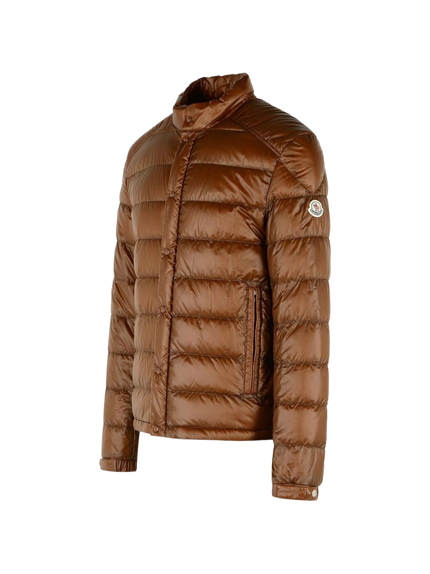 Куртка Moncler Quilted logo-patch jacket, размер 46 — фото 1