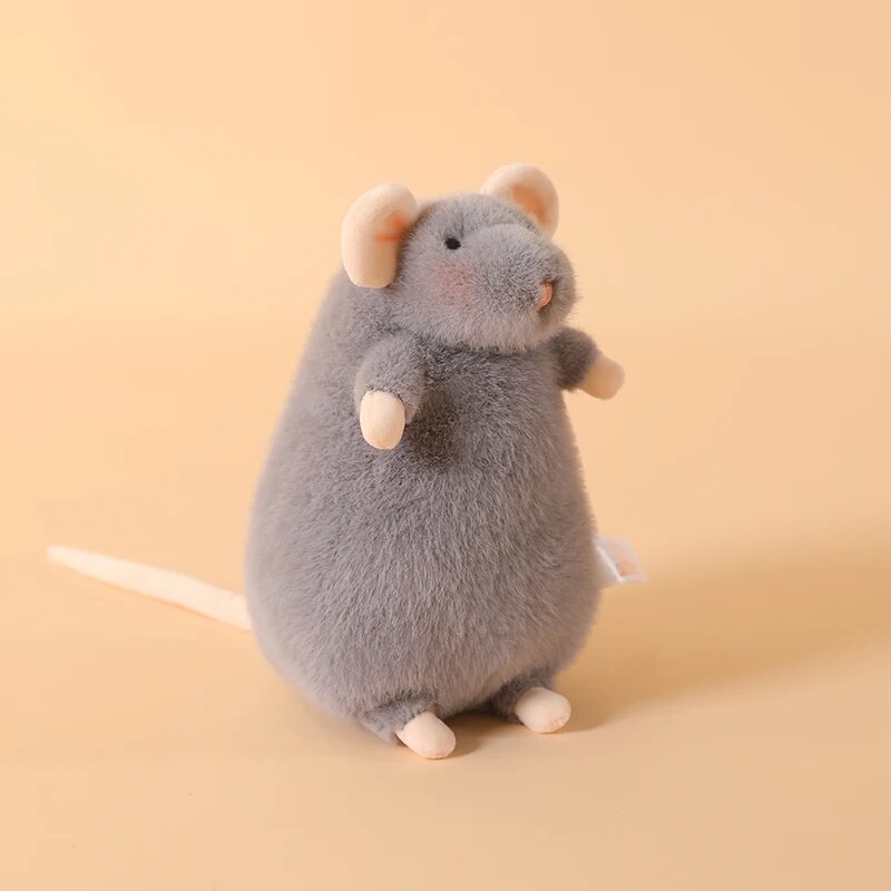 Плюшевые крысы 15/21 см 21cm gray