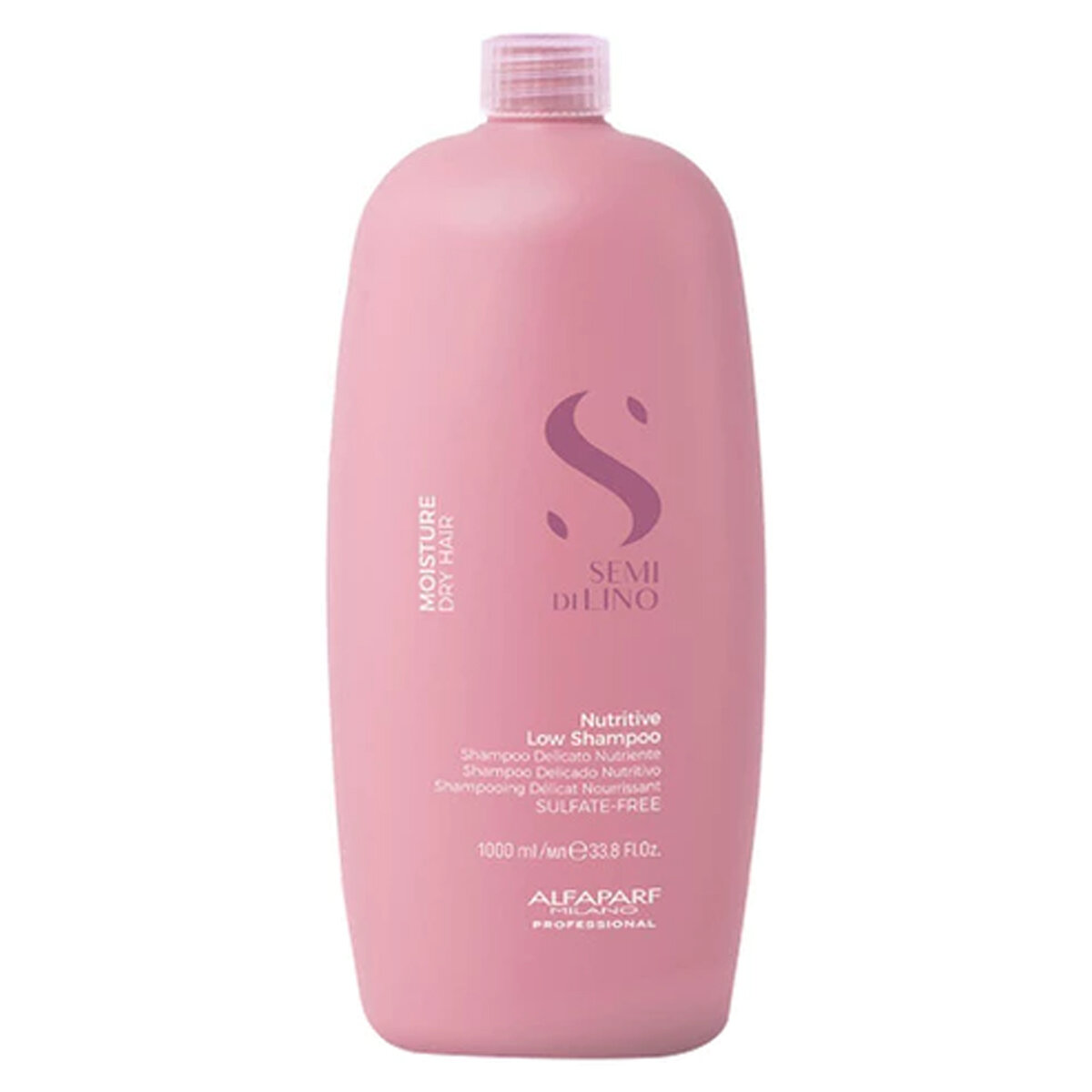 Шампунь для сухих волос Alfaparf Milano Semi Di Lino Moisture Nutritive Low Shampoo 1000мл