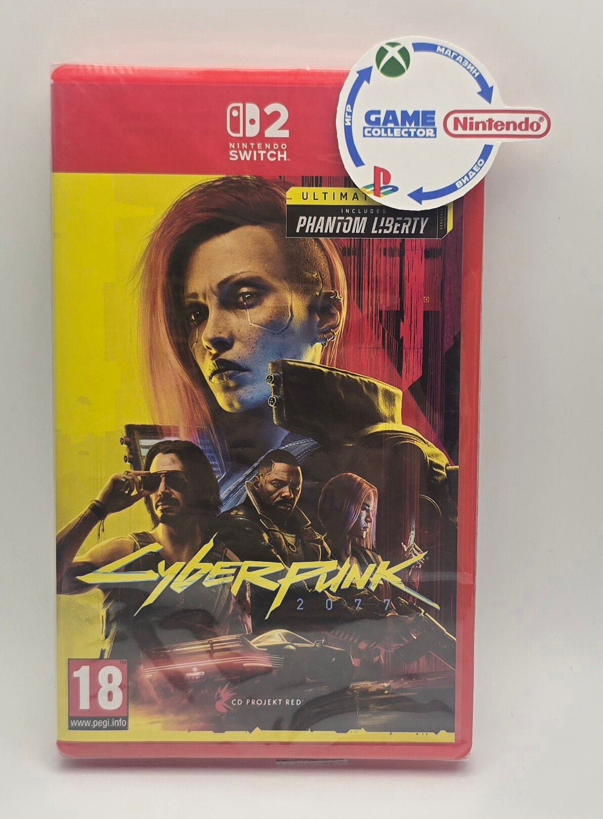 Игра Cyberpunk 2077, Ultimate Edition, для Nintendo Switch 2, на картридже, полностью на русском языке