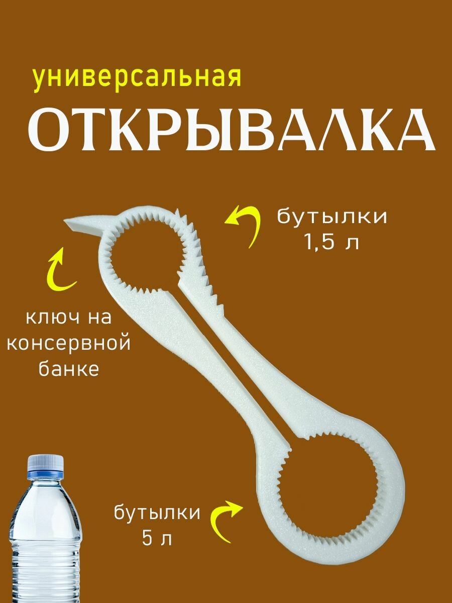Открывалка для бутылок универсальная