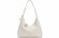 Сумка CHARLES & KEITH, фактура плетеная, молочно-белый