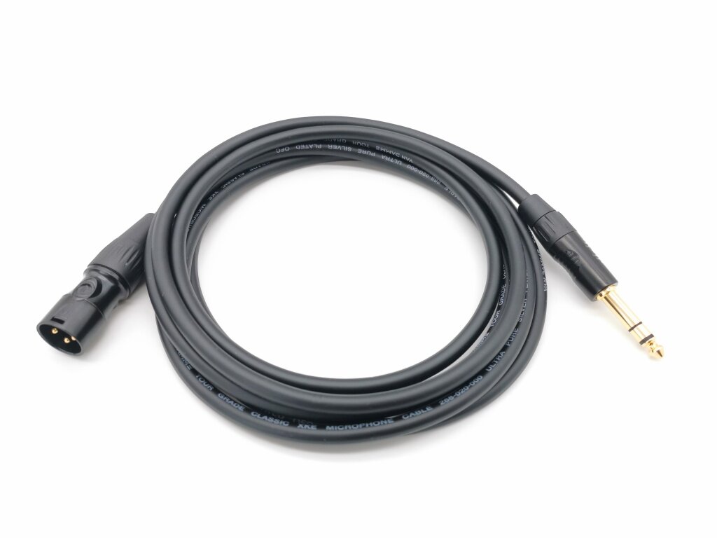 Кабель мониторный XLR-M-JB ZZcable G81-XLR-M-JB-0300-0, 3 м (прямой-прямой)