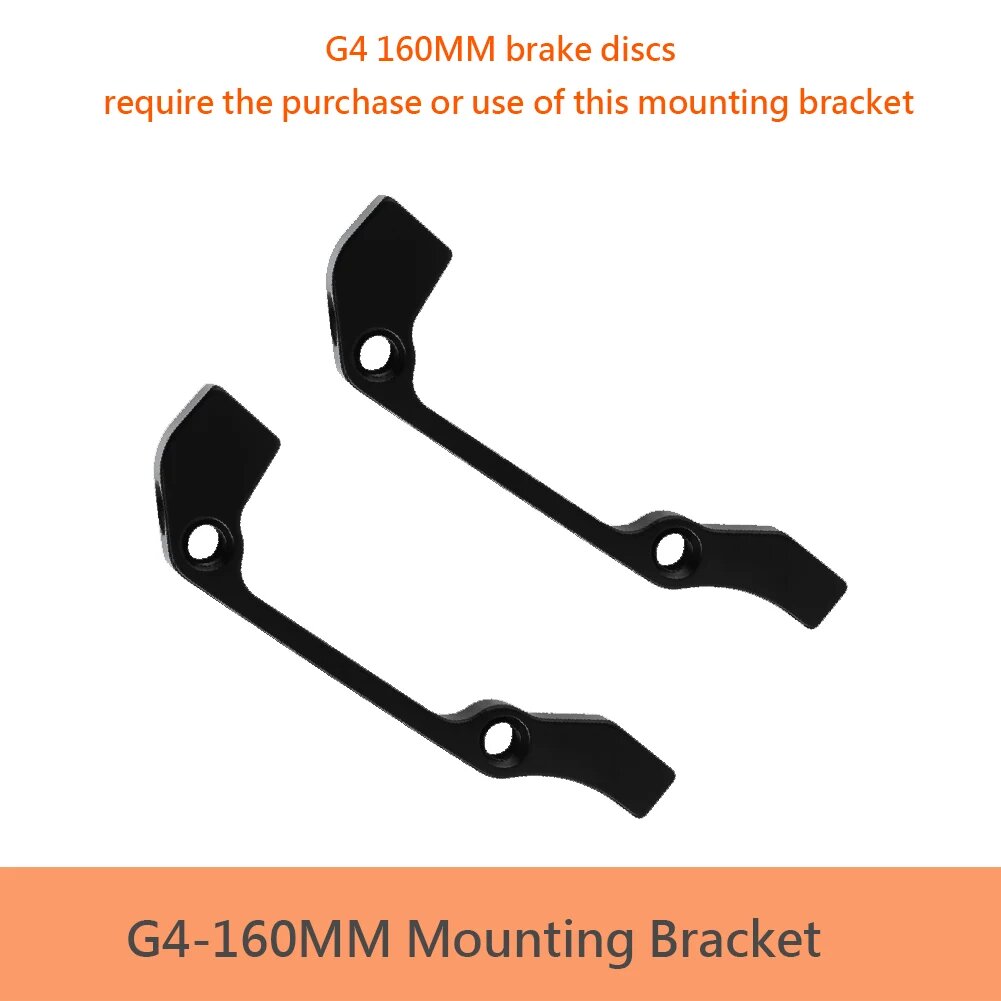 Гидравлический тормоз XOD H880 для электроскутера KUKirin Серый, G4-160MM bracket