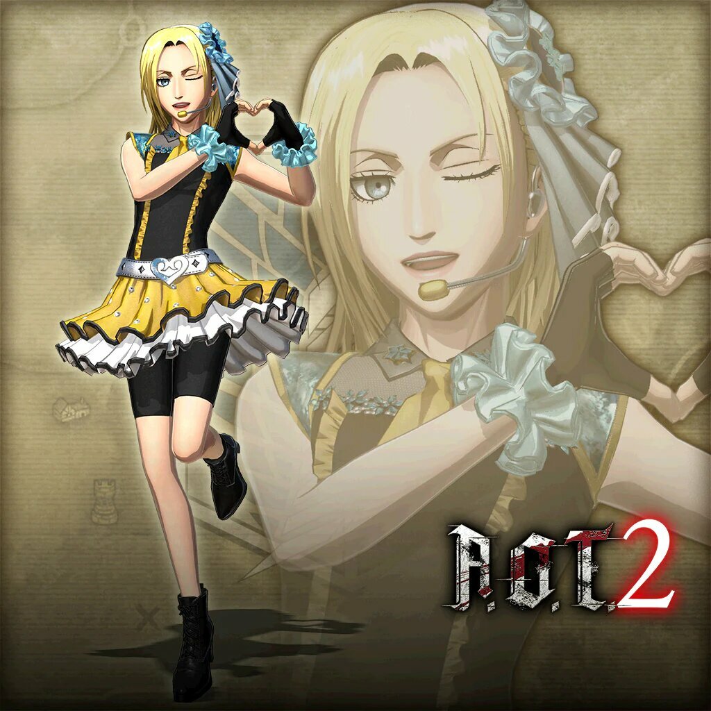 Дополнение A.O.T. 2: Additional Annie Costume, Pop Star, цифровое издание PlayStation 4, регион Турция / код пополнения баланса