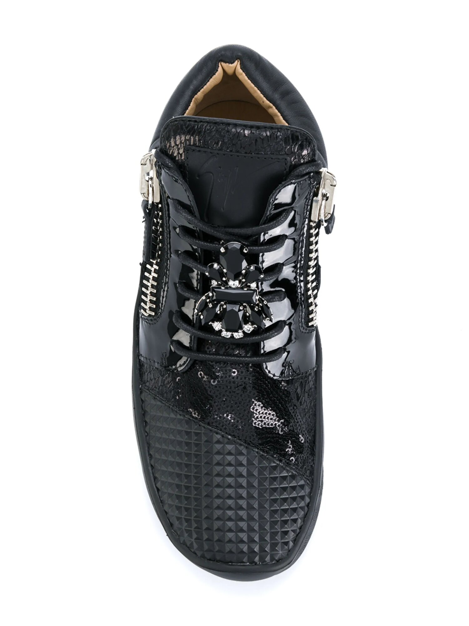 Кроссовки Giuseppe Zanotti 'Buster Runner', размер 40 EU, black/black — фото 1