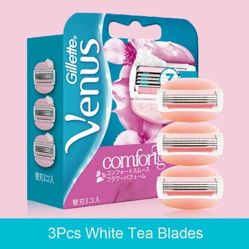 Женская бритва Gillette Venus Extra Smooth с белым лезвием для тела