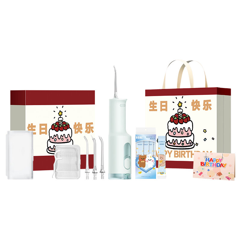 Ирригатор унисекс Xiaomi F300 Exclusive Set (Mint Green)