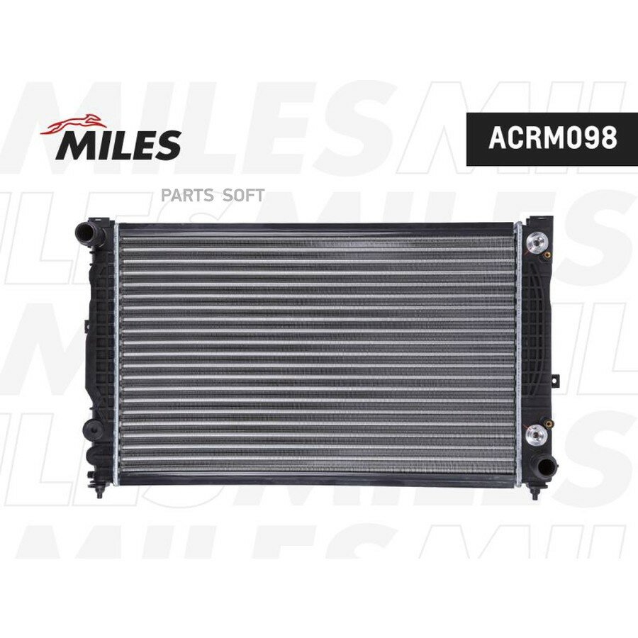 MILES ACRM098 Радиатор Audi A4 (94-01)/A6 (97-05)/Skoda Superb (01-08)/VW Passat (96-05) 2.4/2.6/2.8/2.5TD AT ()