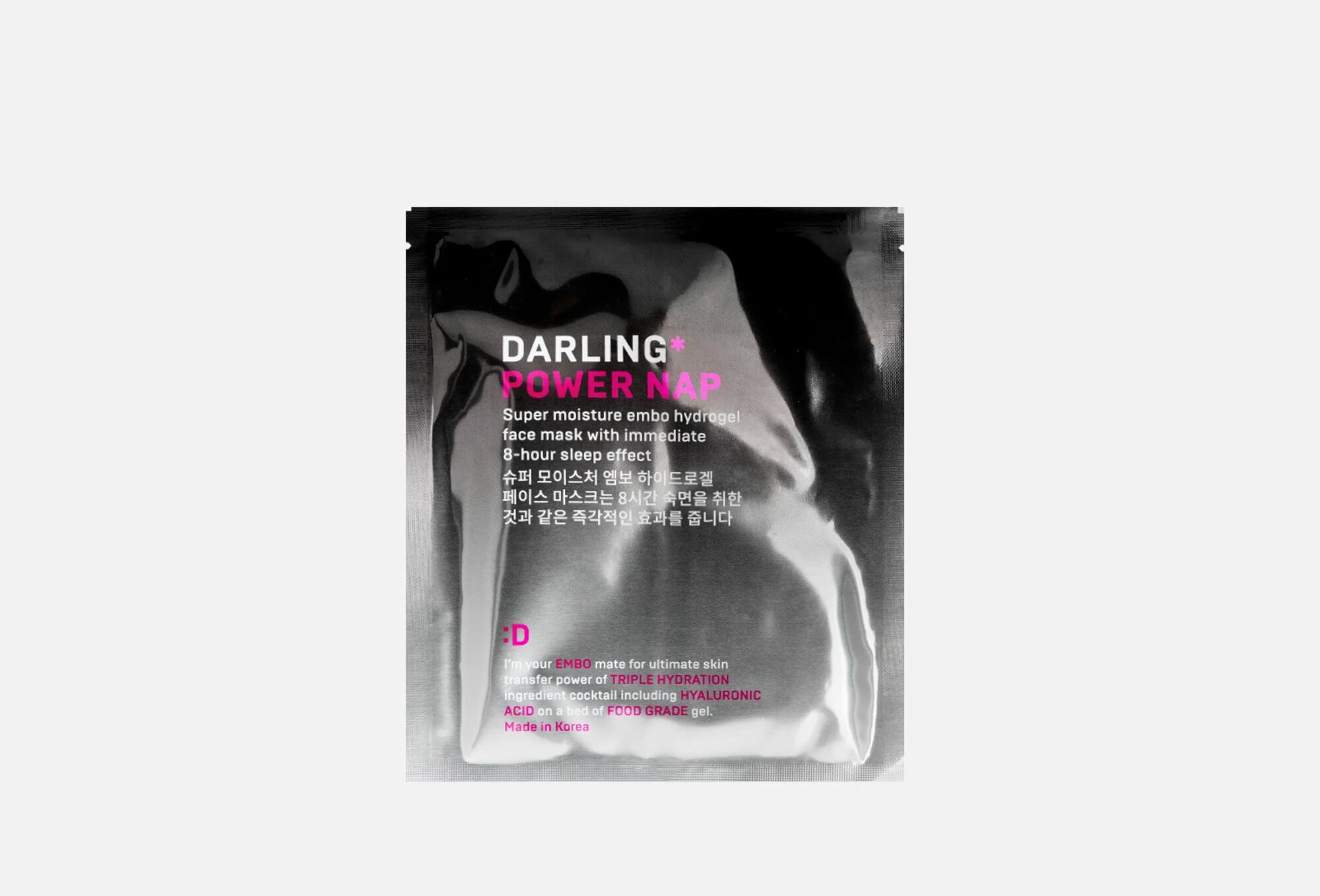 Суперувлажняющая гидрогелевая маска DARLING* Power Nap SUPER MOISTURE EMBO HYDROGEL MASK