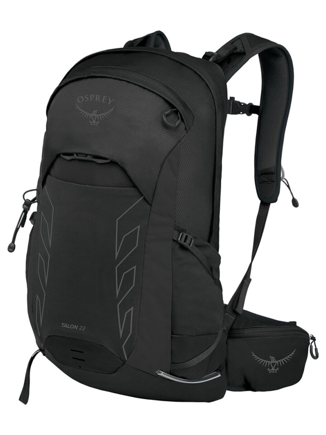 Рюкзак Osprey Talon 22 Black Coal Grey 2026 Черный, для мужчин
